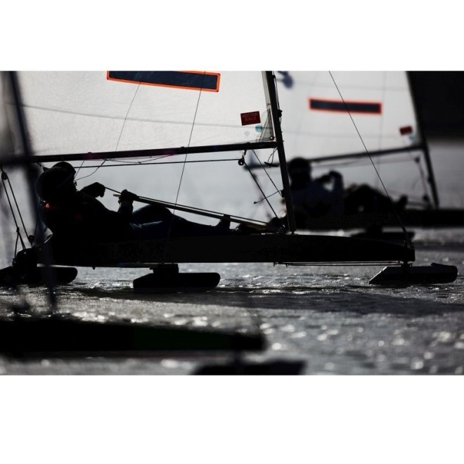 Żagiel Optimist ice turystyczny